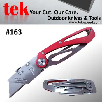 Stainless Steel Blade Safety Box Cutter Knife For Daily Use - Buy Box ...