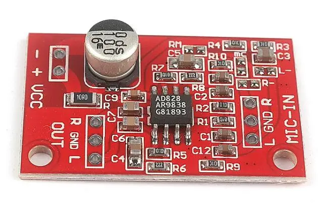 동적 마이크 프리 앰프 보드 Ad828 프리 앰프 모듈 - Buy Ad828 프리 앰프 모듈,다이나믹 마이크 프리 앰프,프리 ...