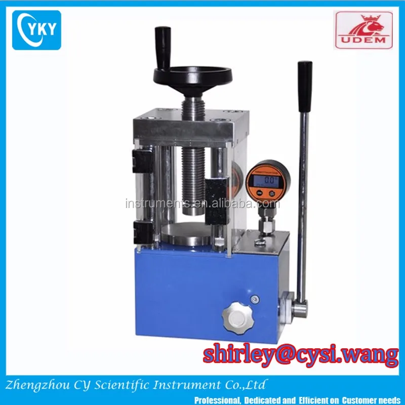 5t Electric Hydraulic Coin Cell Sealing Press Hydraulic Crimper Manual ...