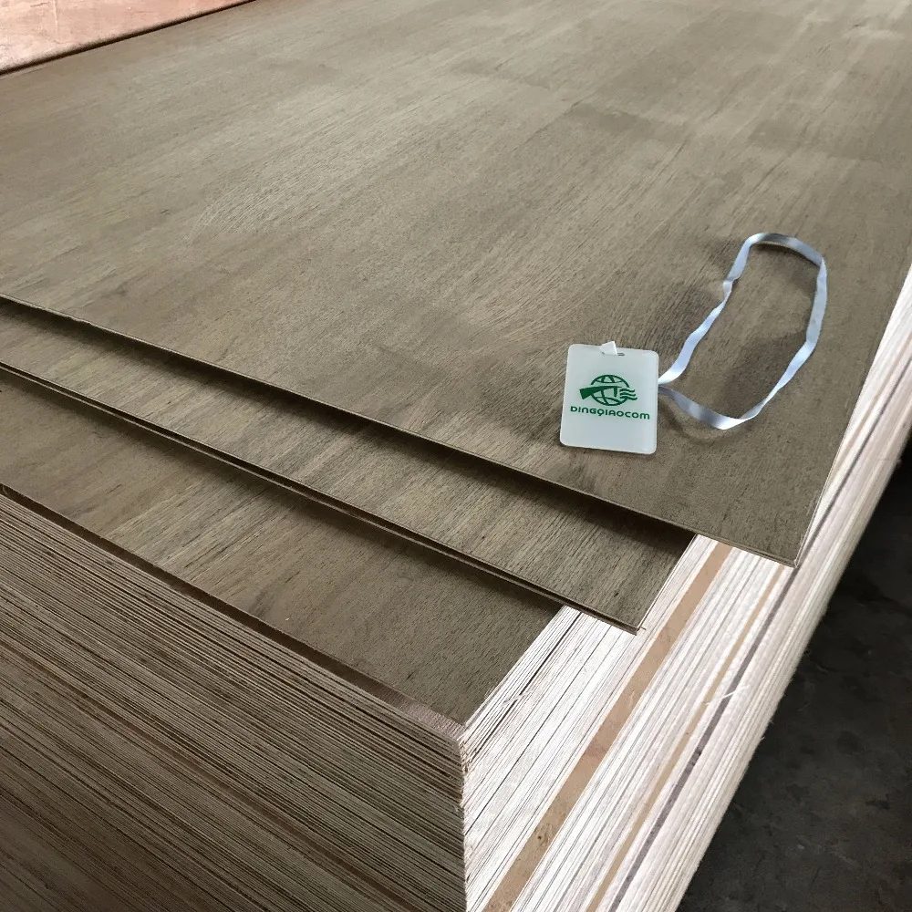 4x8 Natural Teak Veneer Laminated Plywood for India Market