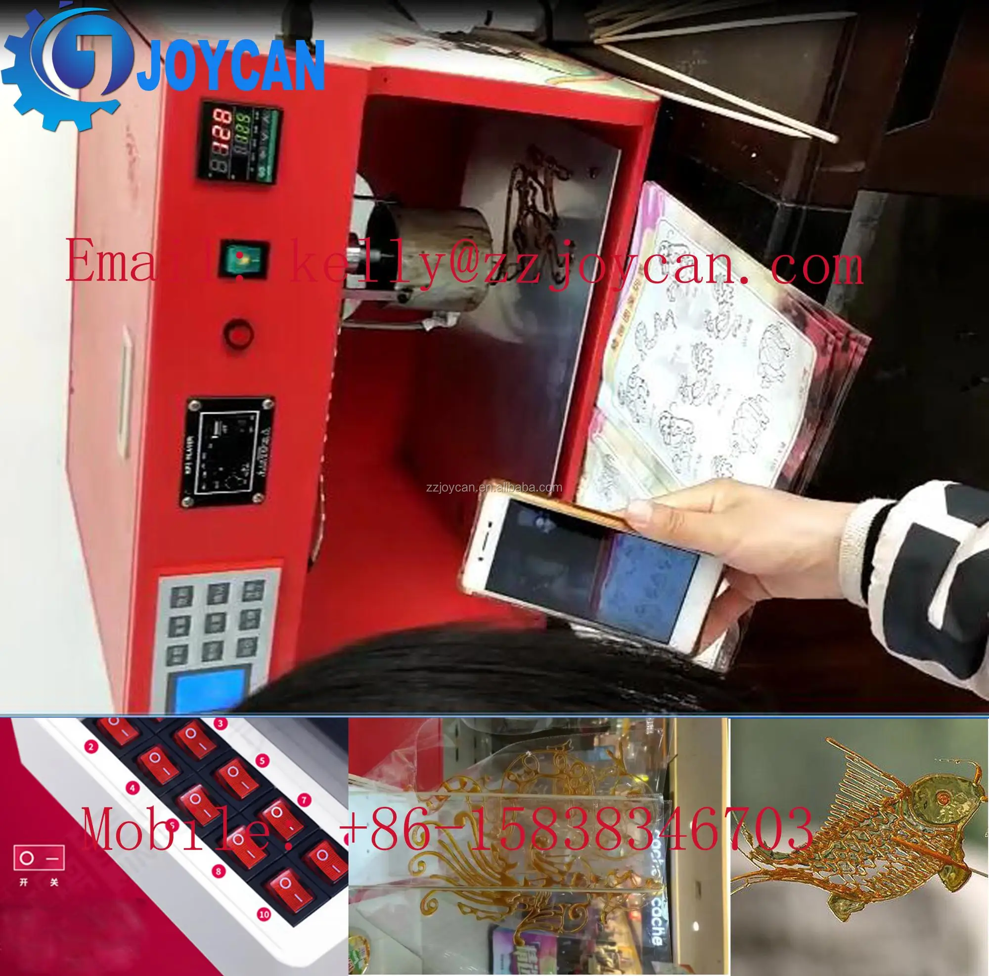 Commercial Sugar Drawing Machine - High Productivity Candy Crane