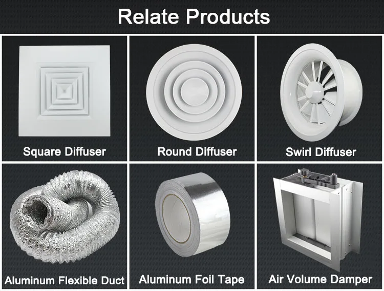HVAC System Air Conditioning Grille Diffuser - Modern & Durable
