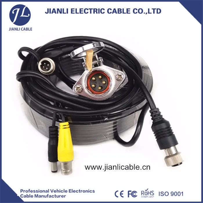 Backup Camera Monitor System 5 Pin Bnc Connect And Disconnect Cable ...