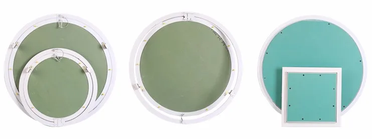Modern Artistic Round Access Door Panels with Steel Frame