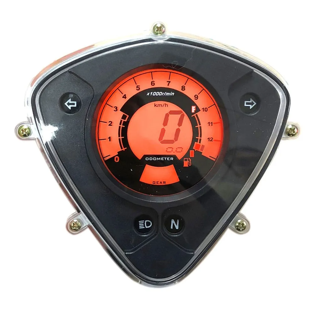 Ns Lcd Digital Motorcycle Meter Electronic Speedometer Tachometer - Buy ...