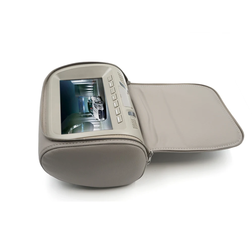 7inch Universal Headrest Tft Lcd Monitor With Zipper - Buy Headrest ...