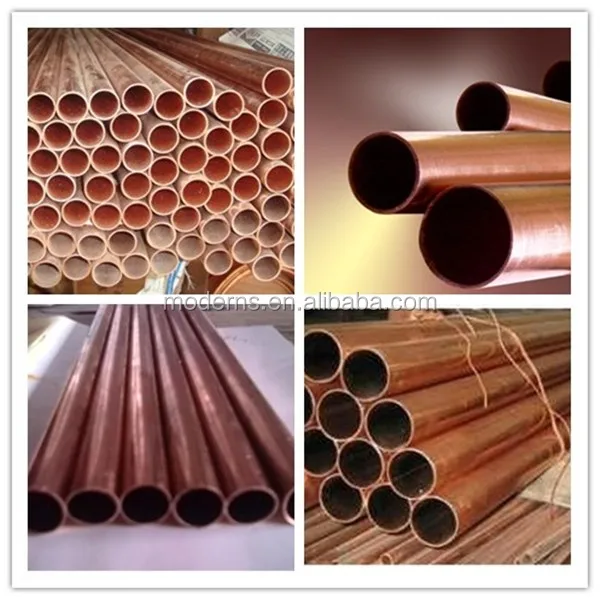 Copper Pipe & Tube Astm B68 B75 B280 B88 Jis H3300 En1057 Bs2871 Is2501 ...