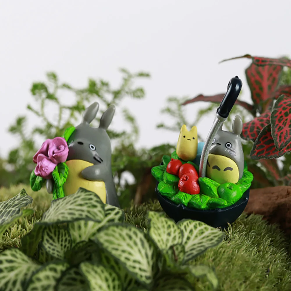 Whosale Pvc Cute Design For Gardening Molding Japanese Totoro Toy - Buy ...