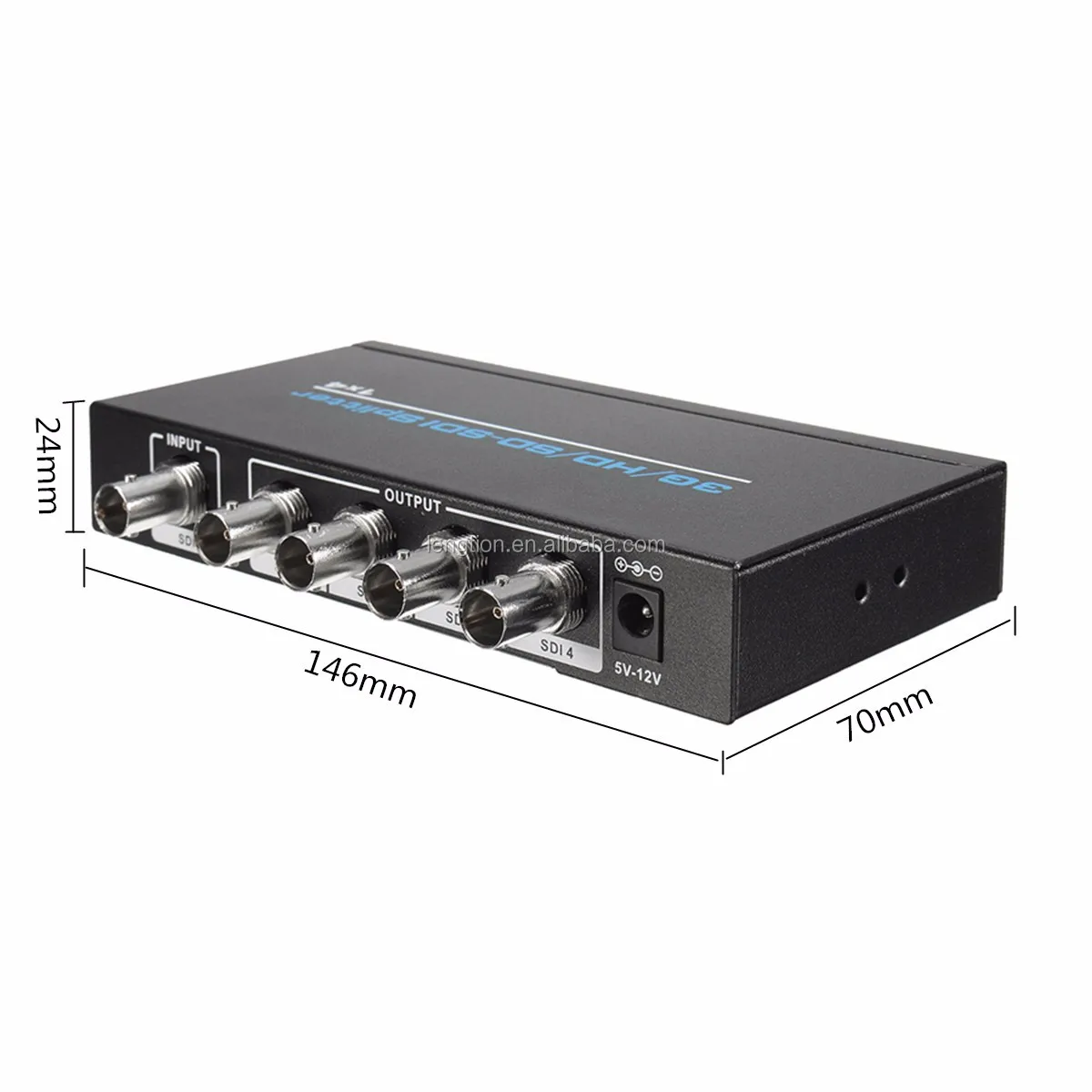 1x4 3G-HD SD-SDI Video Splitter - Distribute 1080p Signal