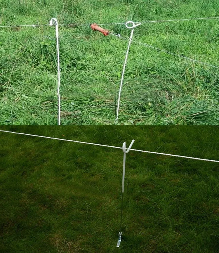 Electric Fence Durable Plastic PP Posts for Farm Fencing