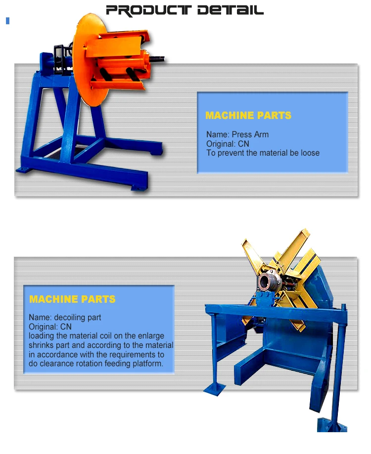 Automatic Level And Steel Strip Hydraulic Decoiler Machine - Buy ...