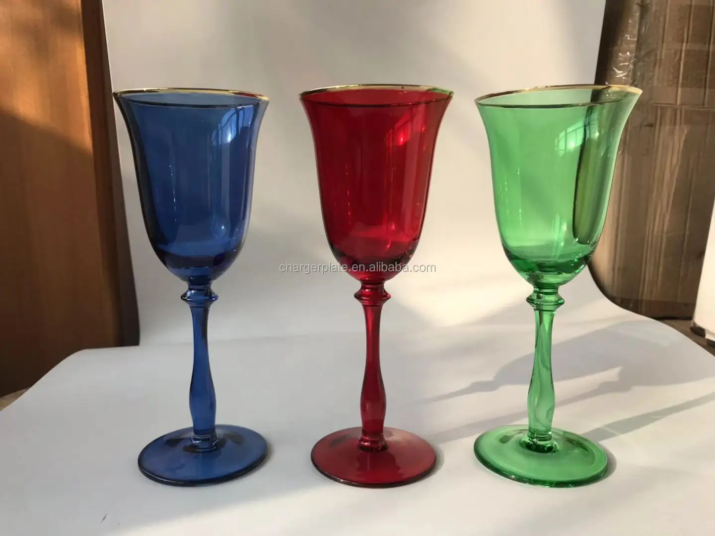 Colorful Glassware - Elegant Decorative Wedding Sets