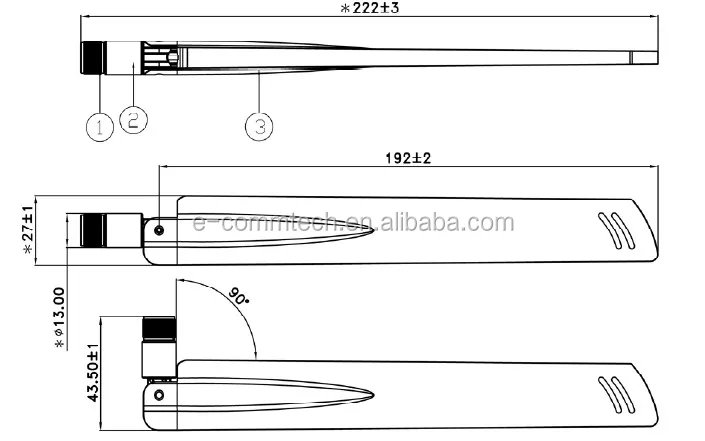 600-2700mhz Long Range 4g Lte Antenna Zte Router 4g Lte Antenna Indoor ...