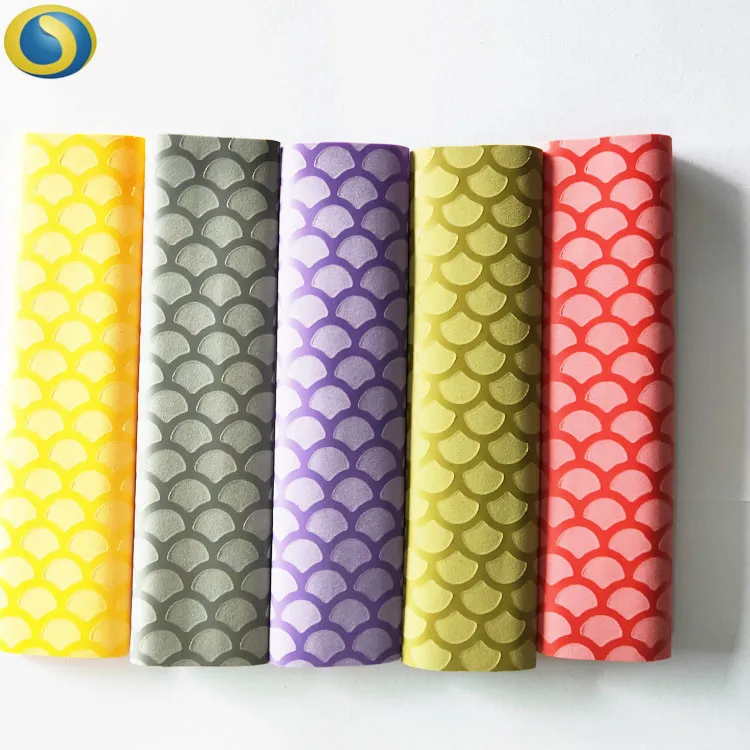 Flexible Wrap Tubing 35mm Diamond Pattern Non-slip Heat Shrink Tube For ...