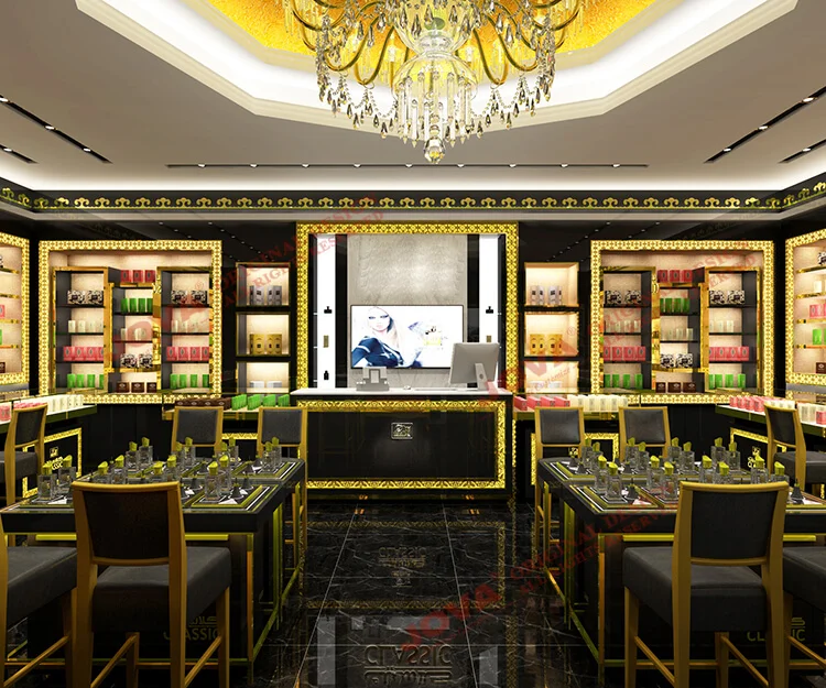 Perfume Shop Fittings Display Rack - High Quality & Customizable