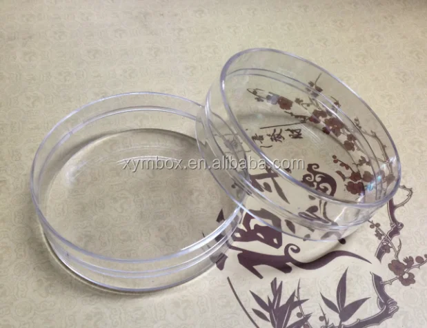 Clear Plastic Round Box With High Quality - Buy Plastic Round Box,Clear ...