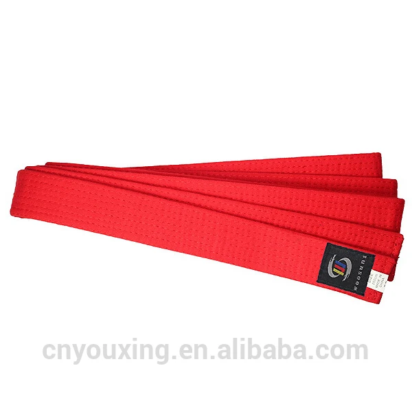 Solid Rank Karate Belt Manufacturers Taekwondo Red Belts - Buy ...