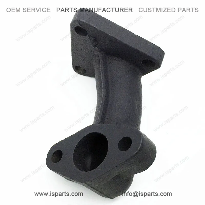 Retail 13hp Stationary Engine Gx390 Muffler Manifold Exhaust Assembly ...