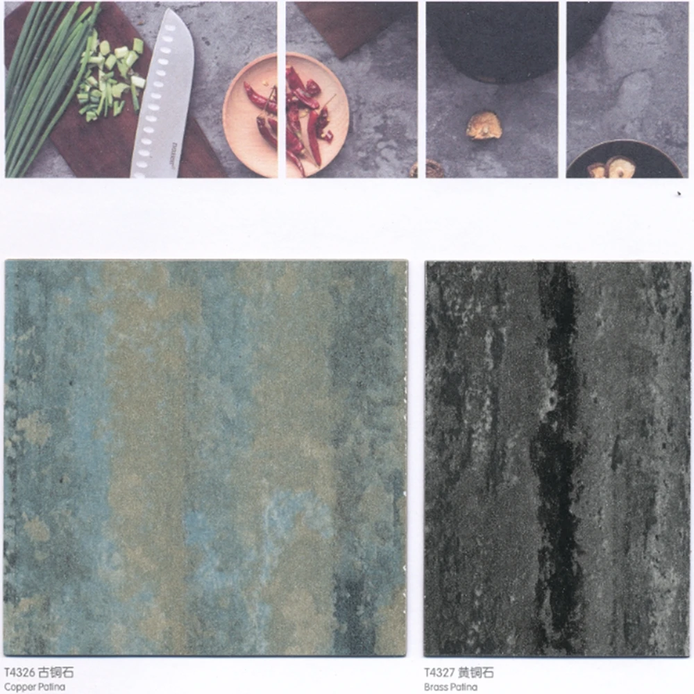 Remica 4x8 Marble / Wood /solid Color Glossy White High Pressure ...