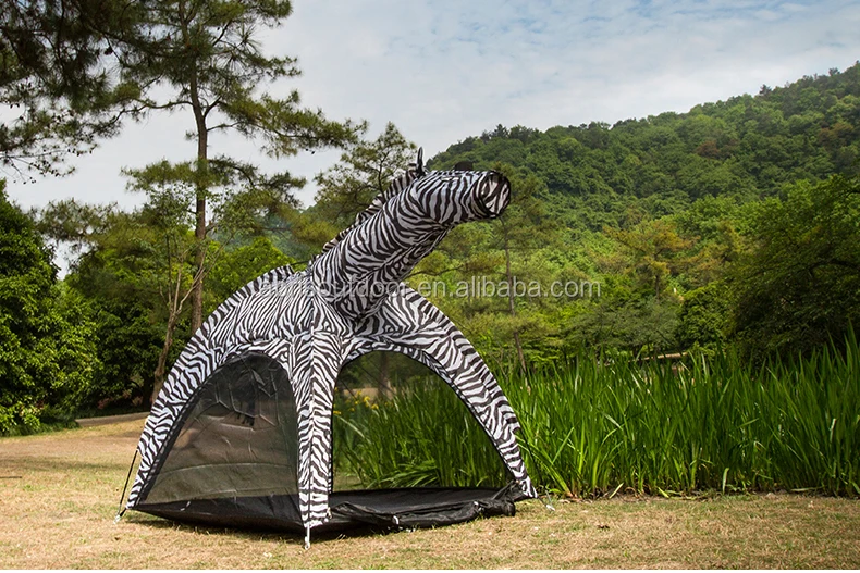 Outdoor Zebra Shape Child Play Tent - Buy Child Play Tent,Zebra Shape ...
