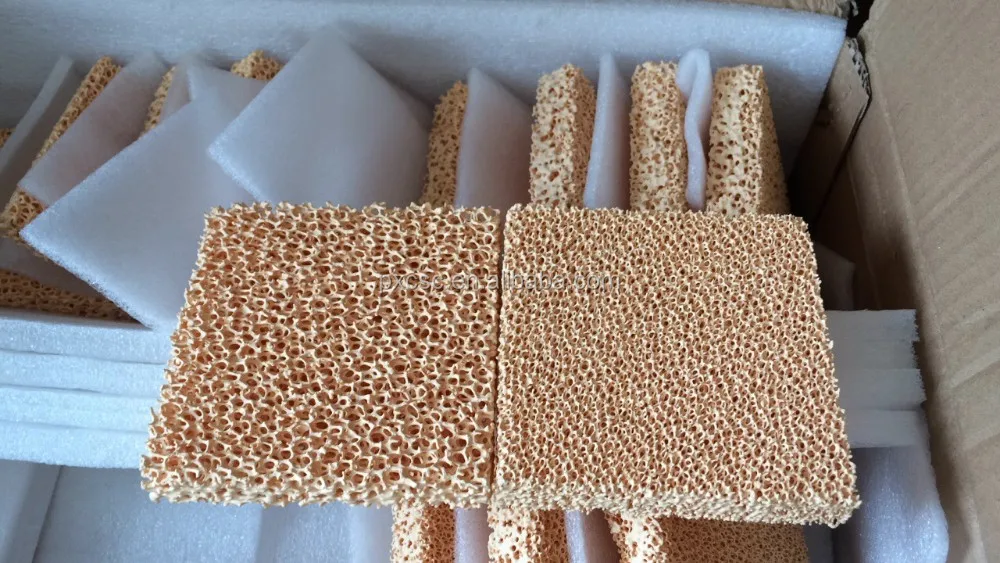 Ceramic Foam Filter For Casting - Buy Ceramic Foam Filter For Casting ...