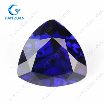 The 5a Fat-triangle Shape Sapphire Blue Color Corundum Material ...