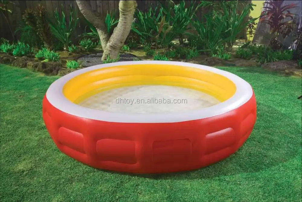 Round Plastic Pools - Inflatable Deep Pools for Adults