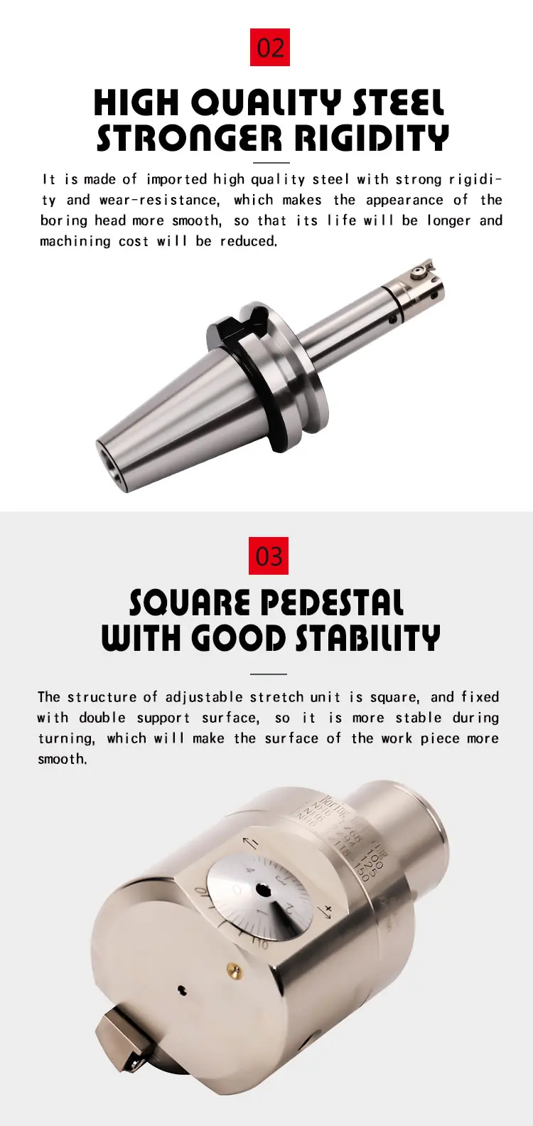 Best Quality High Precision Fine Boring Head With Indexable Insert ...