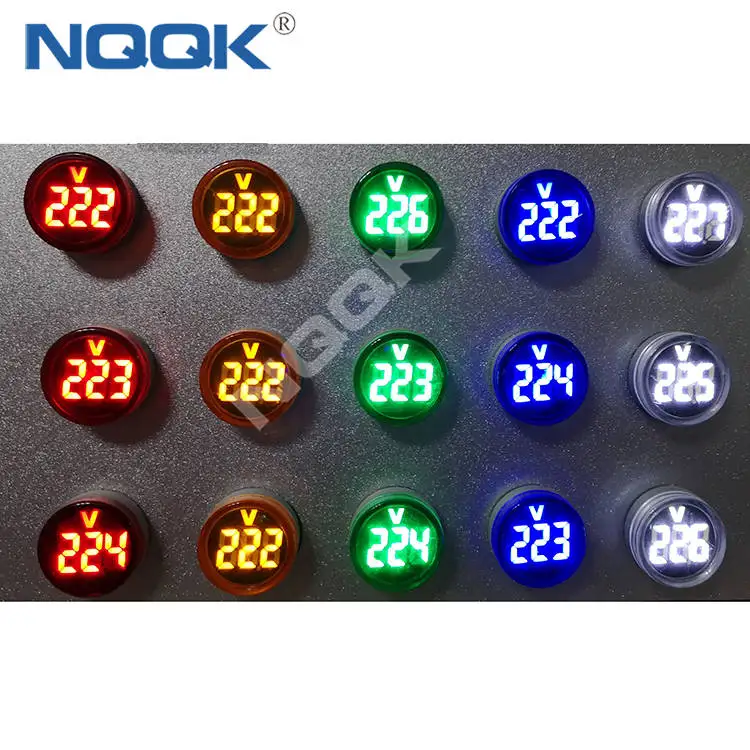 Manufacturers Mini Type Digital Display Indicator Light With Ac Voltage ...
