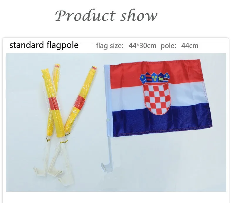 High Quality Mini Flags Souvenir Hrvatska Croatia Flag For Car Window ...