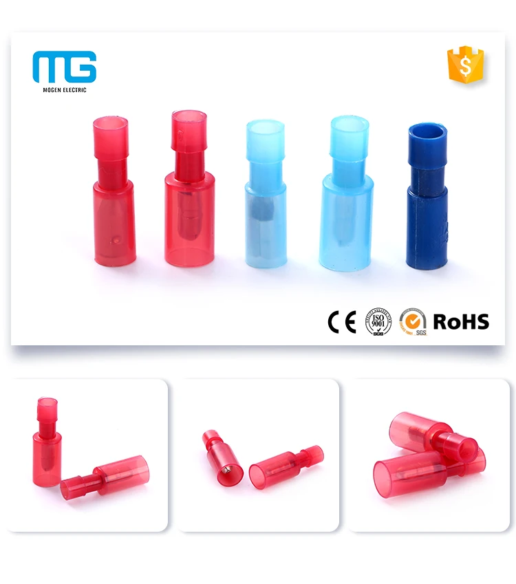 Nylon Fully Insulated Bullet Male and Female Connector| Alibaba.com