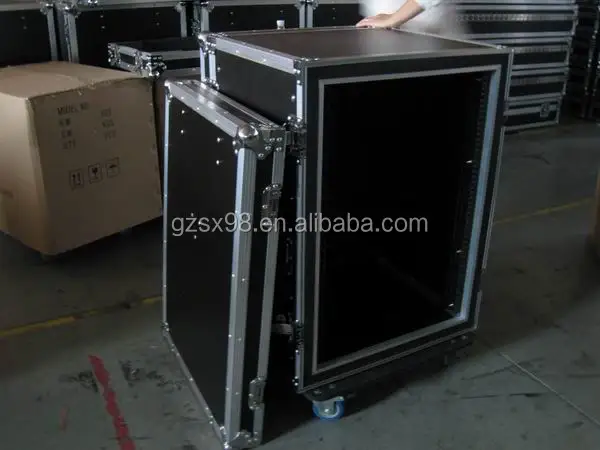 19 Inch Standard Pro Amp Rack Flight Case - Shock-proof