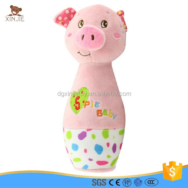 Customize Animal Shape Plush Bowling Toy For Baby - Buy Funny Plush ...