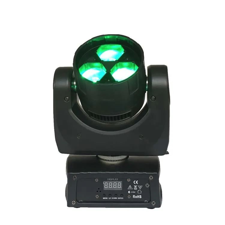 2017 New 62w Led Mini Moving Head With Zoom 12/17 Dmx Channel Rgbw 4in1 ...