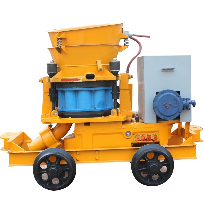 Dry And Wet Type Aliva Shotcrete Machine Dry Shotcrete Machine - Buy ...