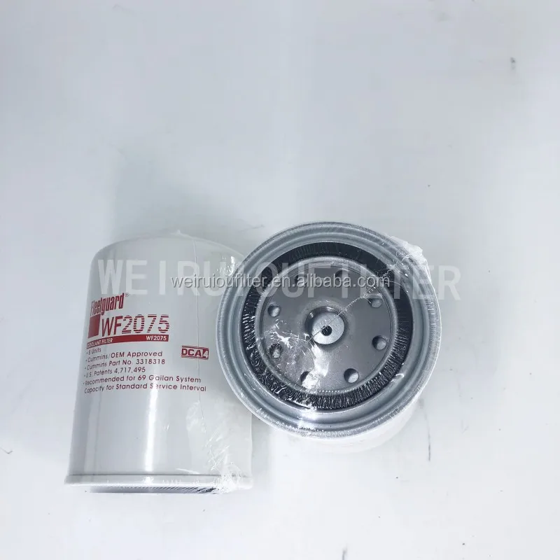 Heavy Truck Diesel Engine Water Coolant Filter P552075 3100308 Wf2075 ...