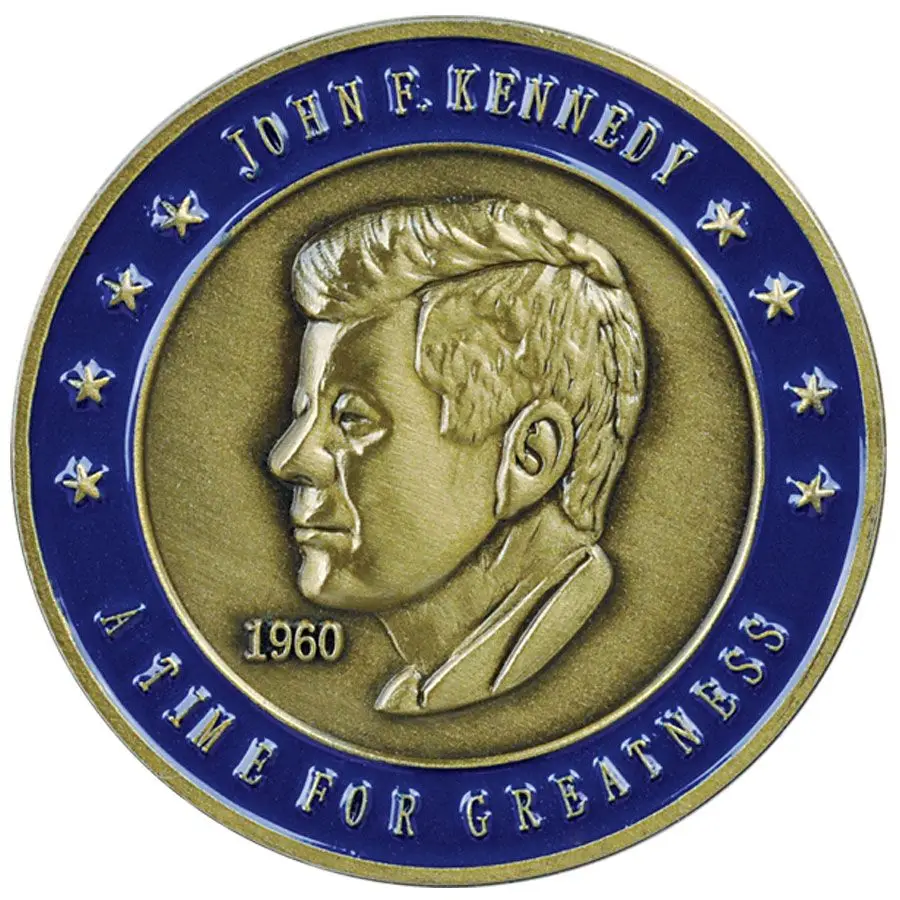 United States Usa President Kennedy Foreign Copper Old Souvenir ...