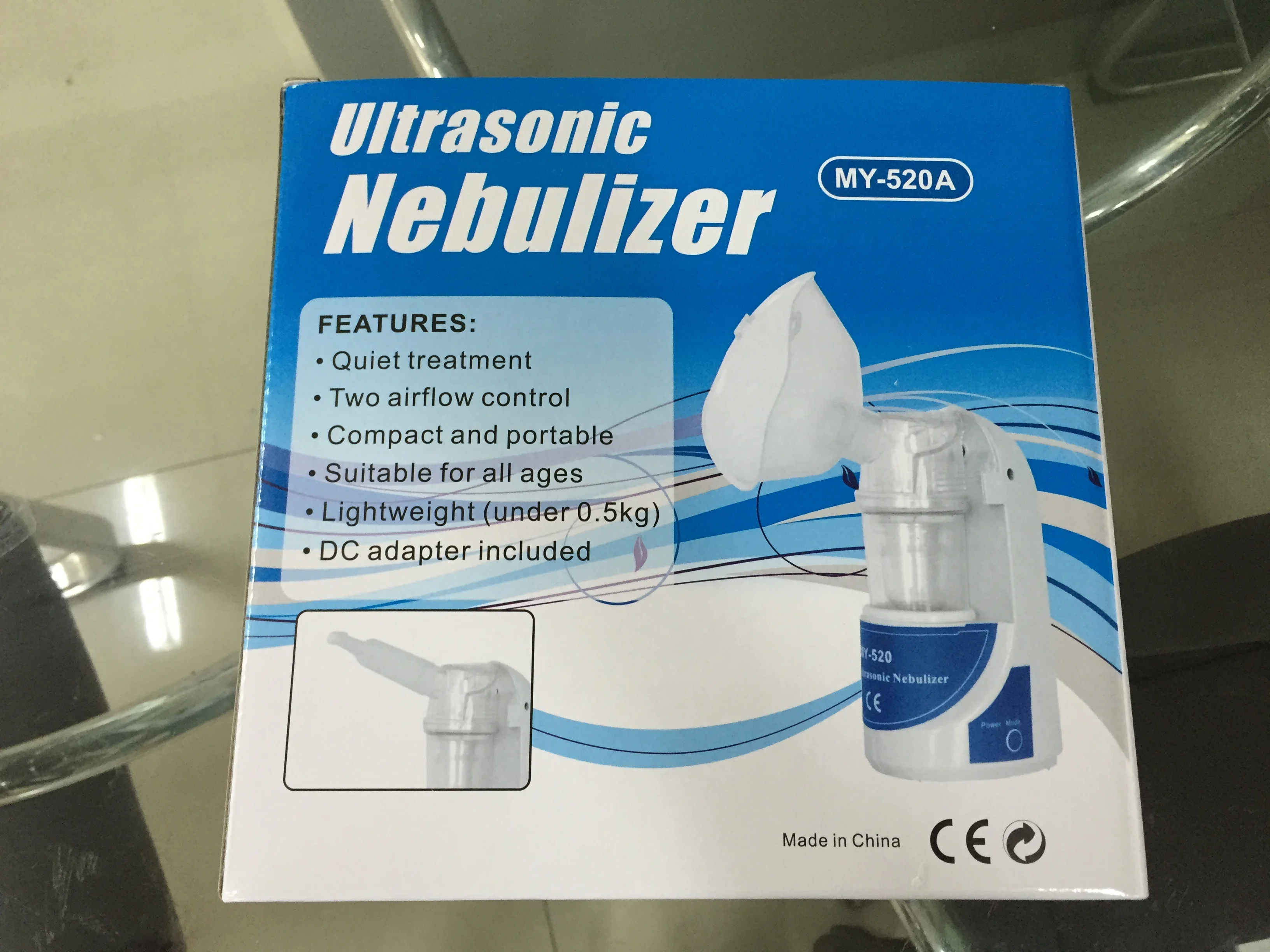 Big Mist Ultrasonic Nebulizer Machine For Asthma Cure,Handy Type - Buy ...