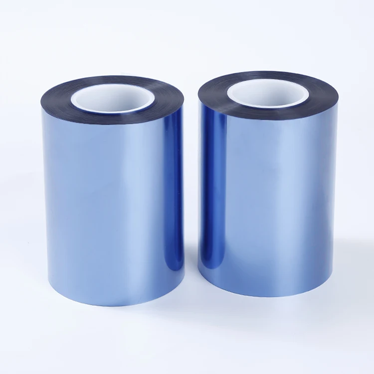 Blue Color Bopet Sheet Film Metallizing Color Label Translucent Or ...