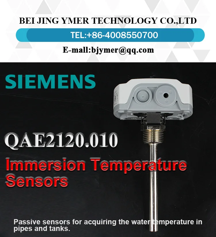Siemens Immersion Passive Sensors For Acquiring The Water Temperature ...