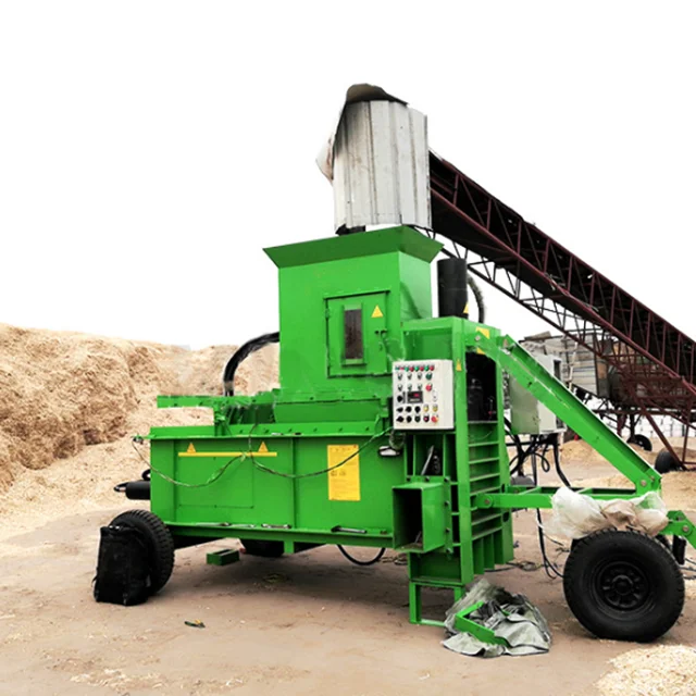 High Performance Rectangular Hydraulic Horizontal Compression Straw Hay ...