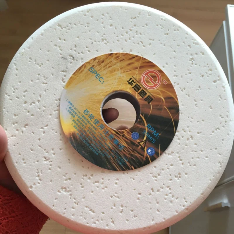 White Aluminum Large Porosity Grinding Wheel for Rubber| Alibaba.com