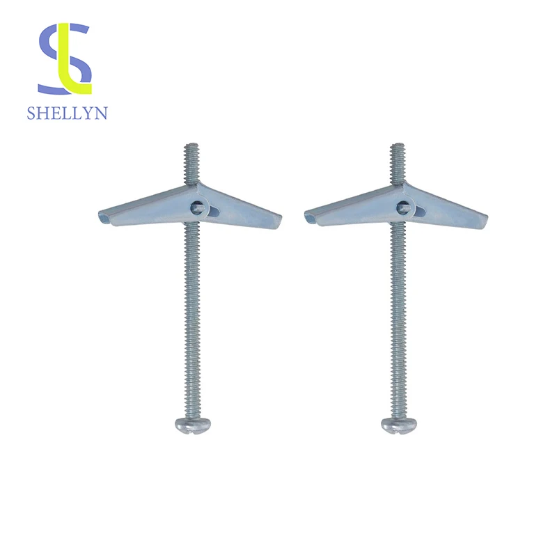 Spring Toggle Expanding Butterfly Wall Plug Anchor - Buy Spring Toggle ...