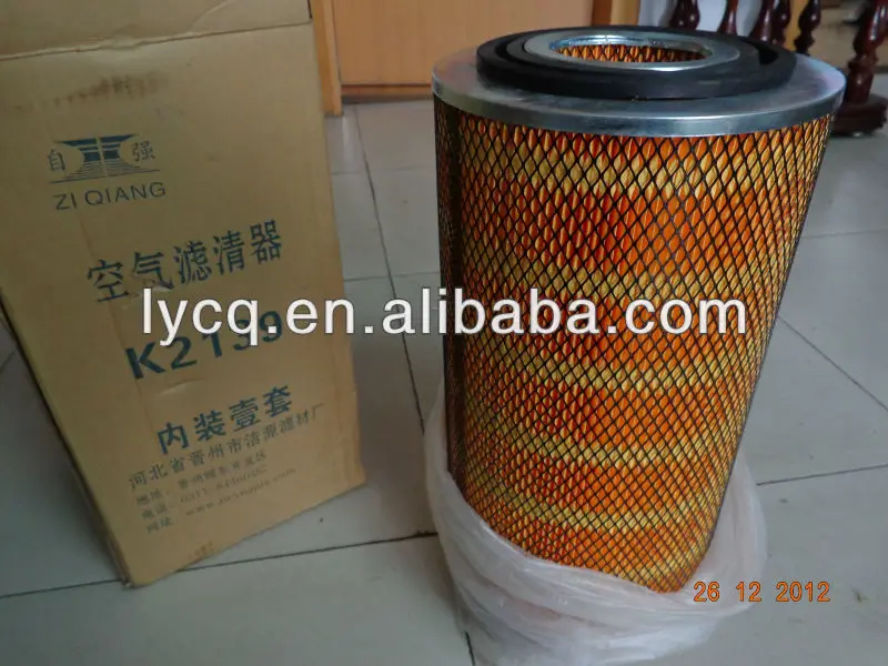 YTO Lutong LT214 Road Roller Engine Air Filter K2139 for Sale - 118h-60 ...