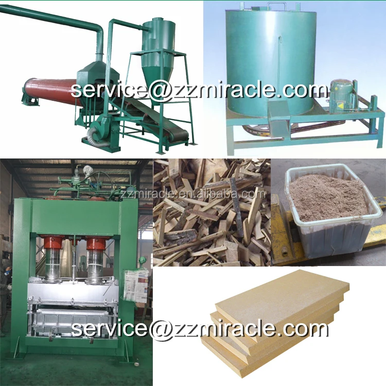High Pressure Compressed Wood Particle Board Hydraulic Hot Press ...