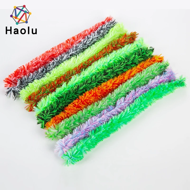 Giant Fuzzy Noodles Assorted Color Super Fluffy Chenille Stem - Buy ...