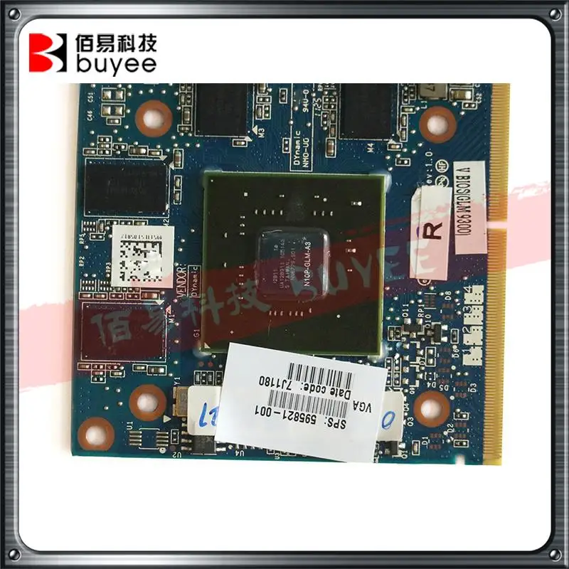 Graphic Card For Hp Fx880m 5100m 8540w 8540p 1gb N10p-glm-a3 595821-001 ...