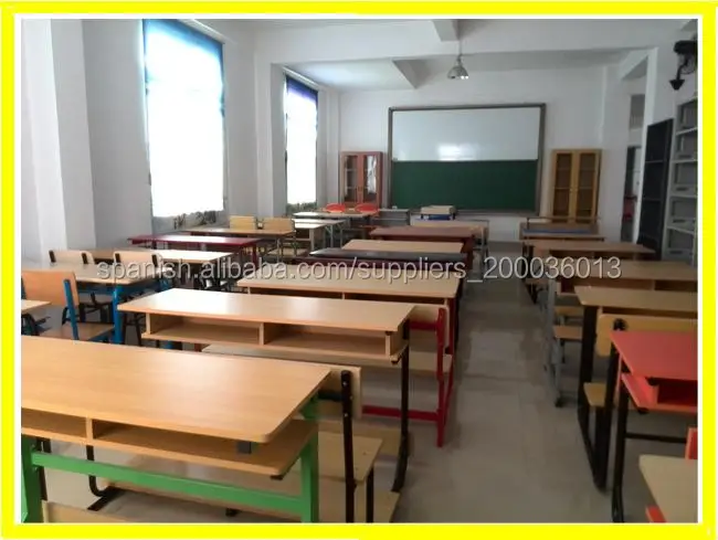 School Furniture Teacher Desk Teacher Office Desk With Side Drawer ...