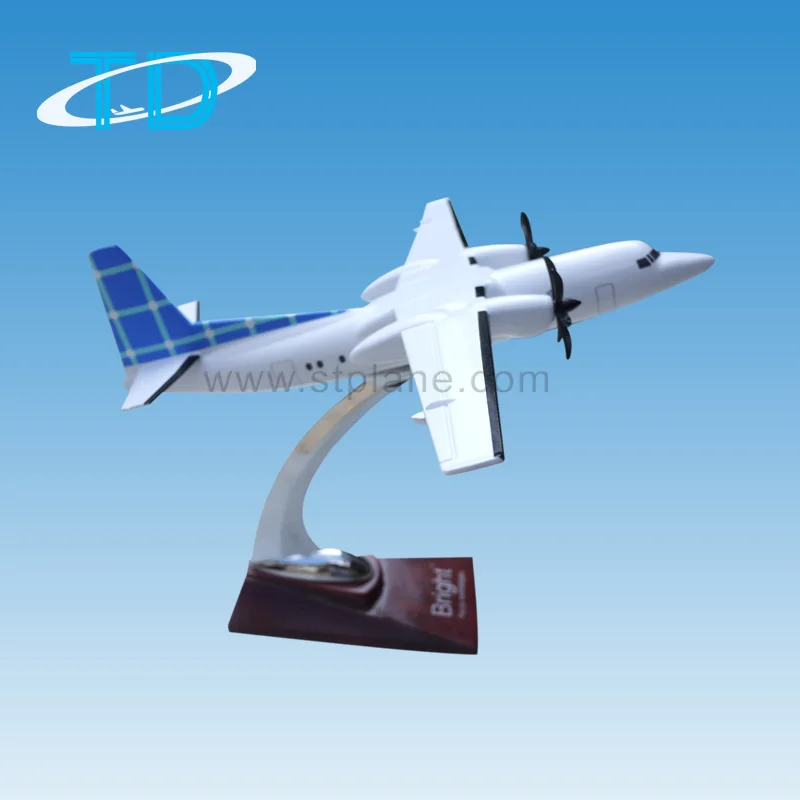 Fokker 50 1/100 24cm Bright Livery Scale Aircraft Model - Buy Airplane ...