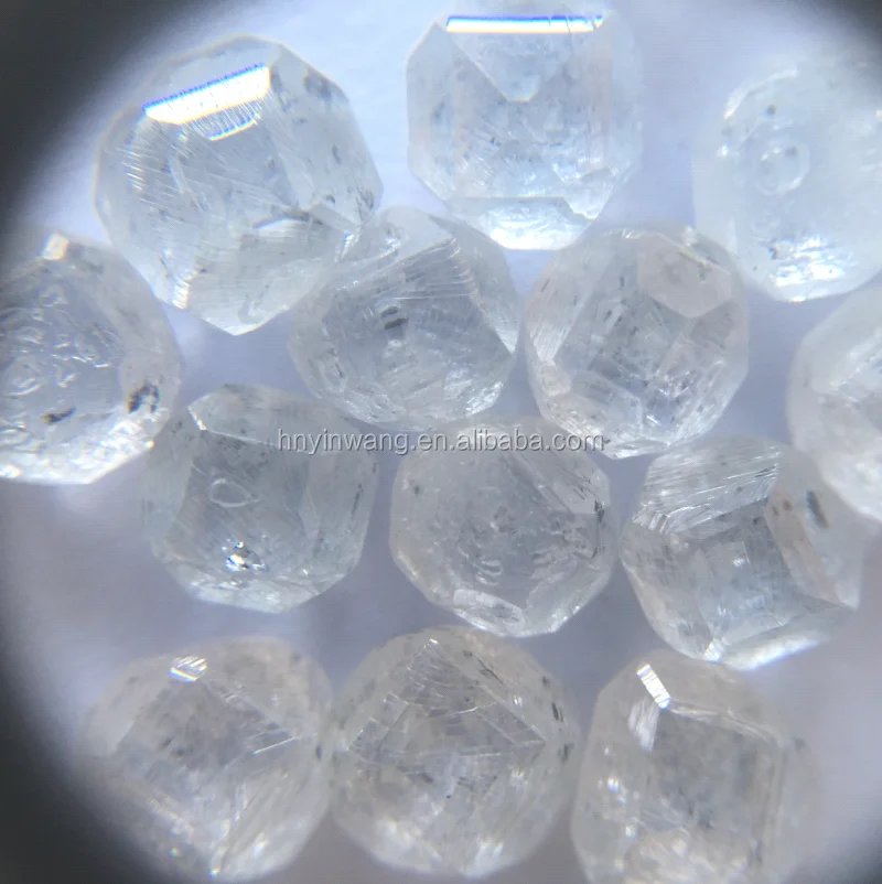 1 Carats Up Rough Lab Grown White Hpht Synthetic Diamond Cvd Manmade ...